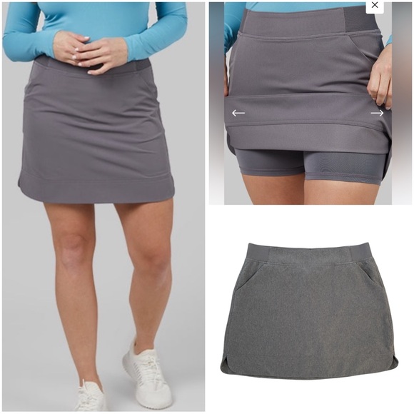 32 Degrees | Shorts | 32 Degrees Grey Skort Medium | Poshmark